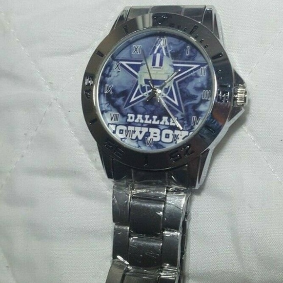 NFL | Accessories | Dallas Cowboys Logo Stainless Steel Watch New ...